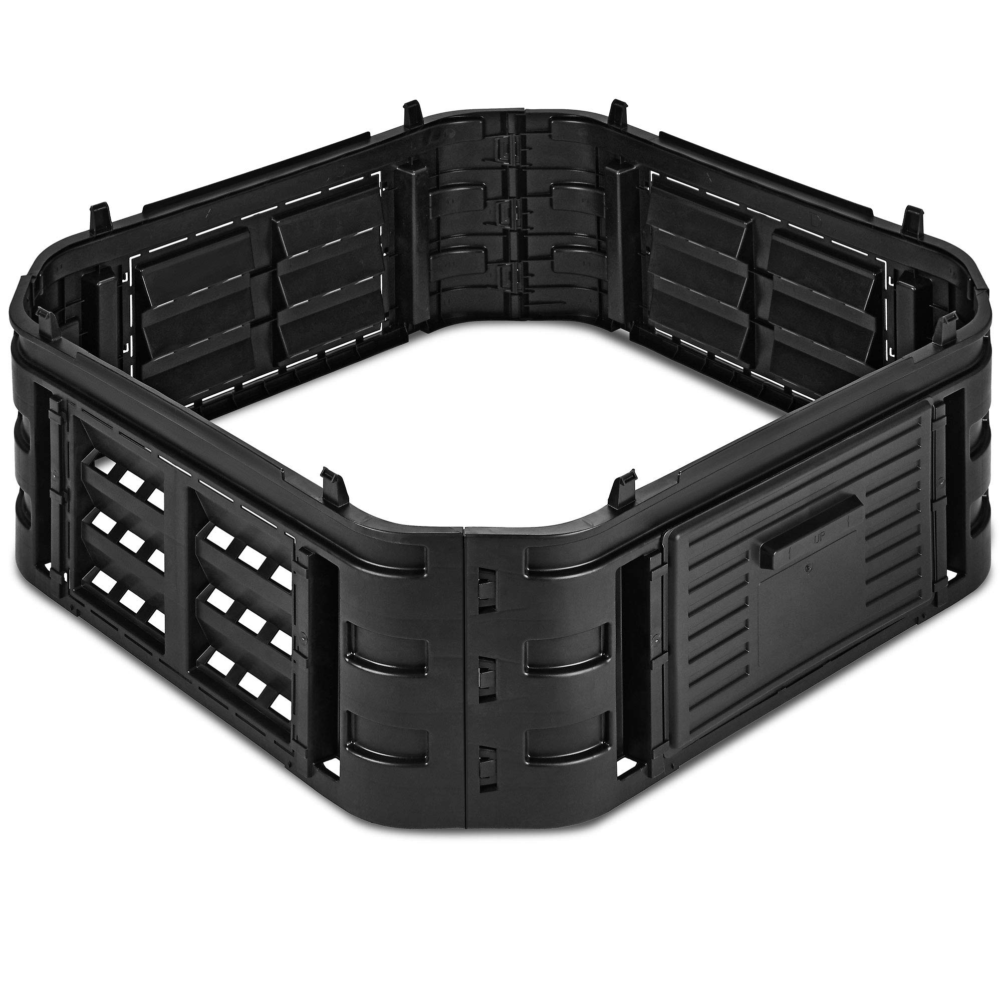 DF OMER Garden Composter Bin Made from Recycled Plastic (60 Gallon Extension)