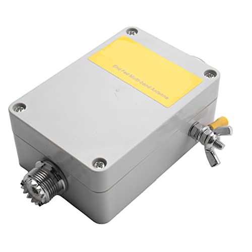 Exogio Balun for HF Shortwave Antenna, Four Band 5-35MHZ End Fed HF Antennas 100W HAM, 1:49-49:1 HF Antennas for Ham Radio