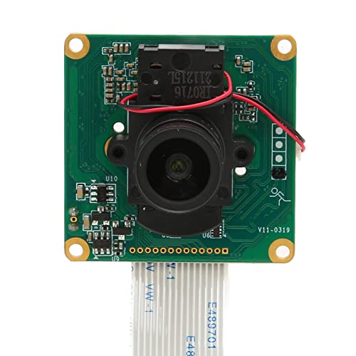 KOSDFOGE PCB Mini Camera Module 1/2.8 Inch 2MP IR Cut Fixed Focal Length ISP Processing Chip Webcam Module Board for RPi