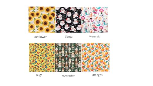 Lunchbox Small Kids Napkins, Pick Your Prints, 12x12 inches, Cotton Single Ply Napkins, Set of 6