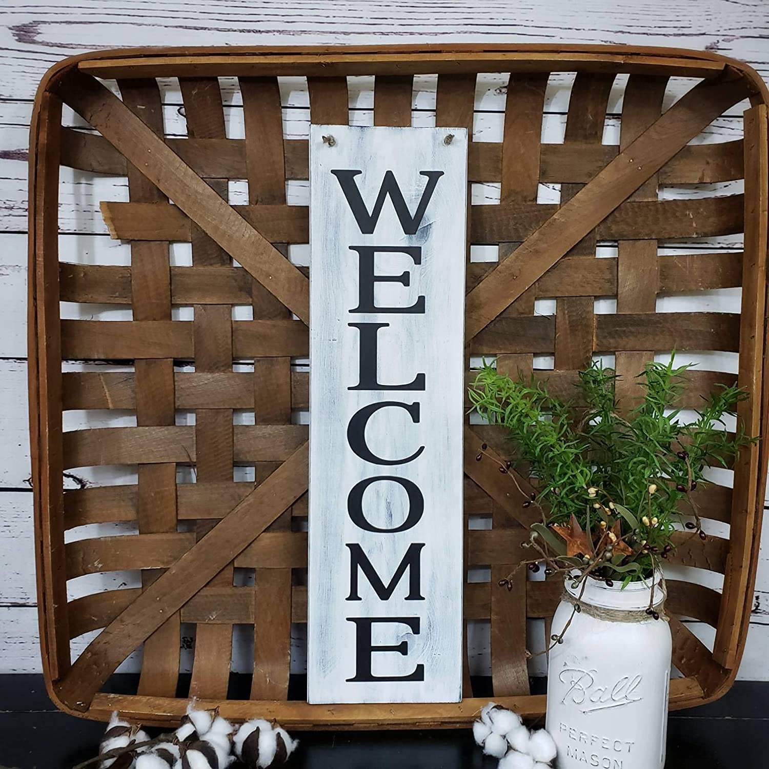 Eeypy Haunted Mansion Wooden Sign Welcome Foolish Mortal Wood Sign Home D¨¦cor 4x16 Inch