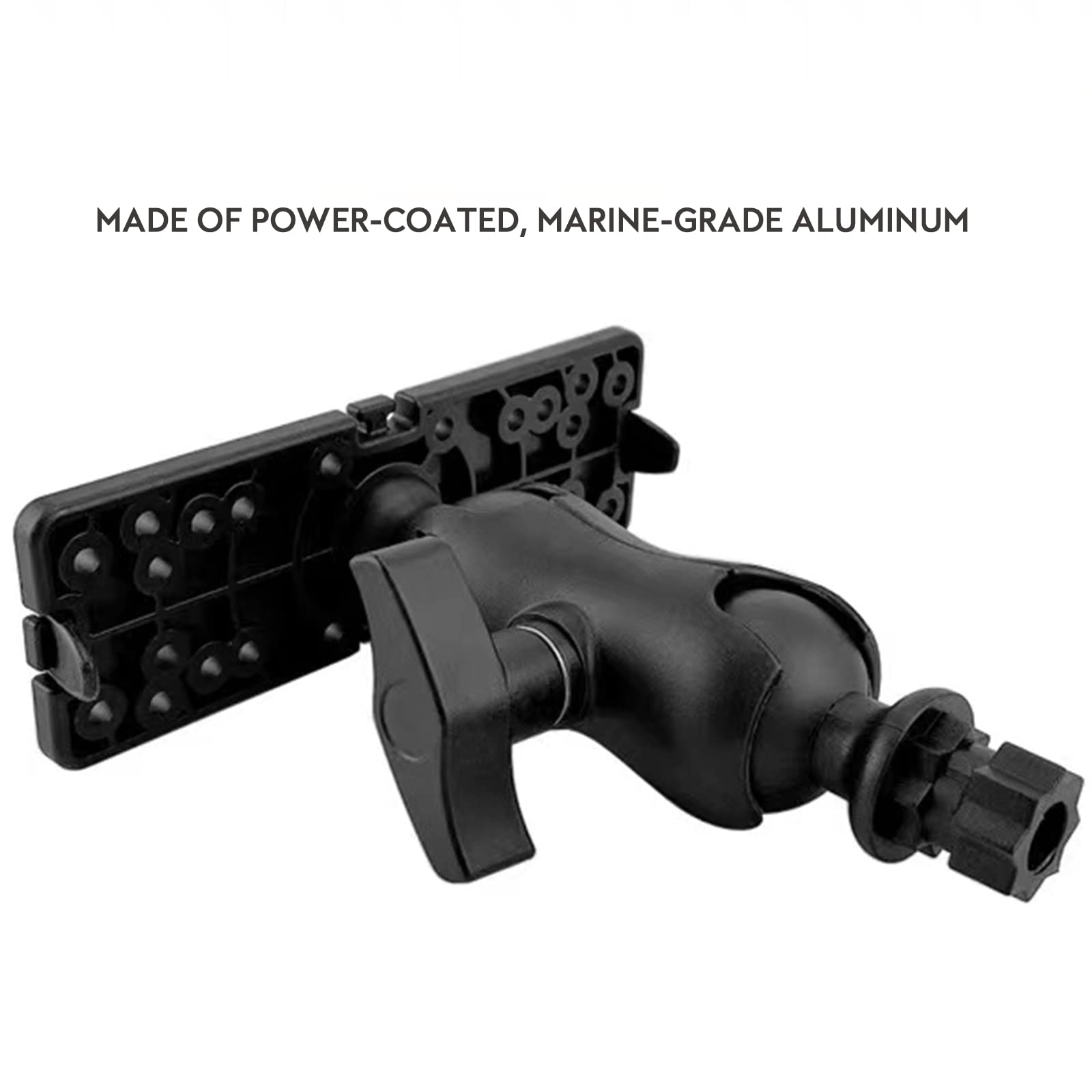 Fish Finder Mount for Kayak - Medium Arm Marine Electronic Mount Compatible with Garmin,Humminbird and More Devices