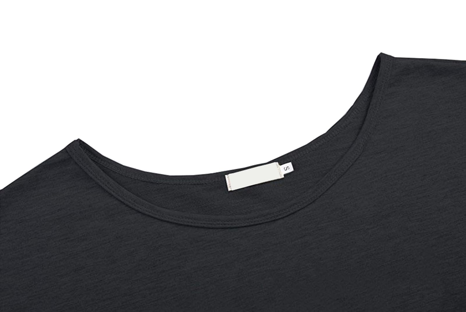 Dutebare Women Off Shoulder Sweatshirt Slouchy Shirt Long Sleeve Pullover Tops Black a M