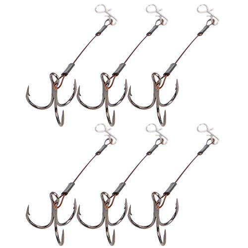 Fishing Hook, Carbon Steel Hook and Stainless Steel Wire Fishing Bait Hook Tackles Kit Accessories Fishing Tools