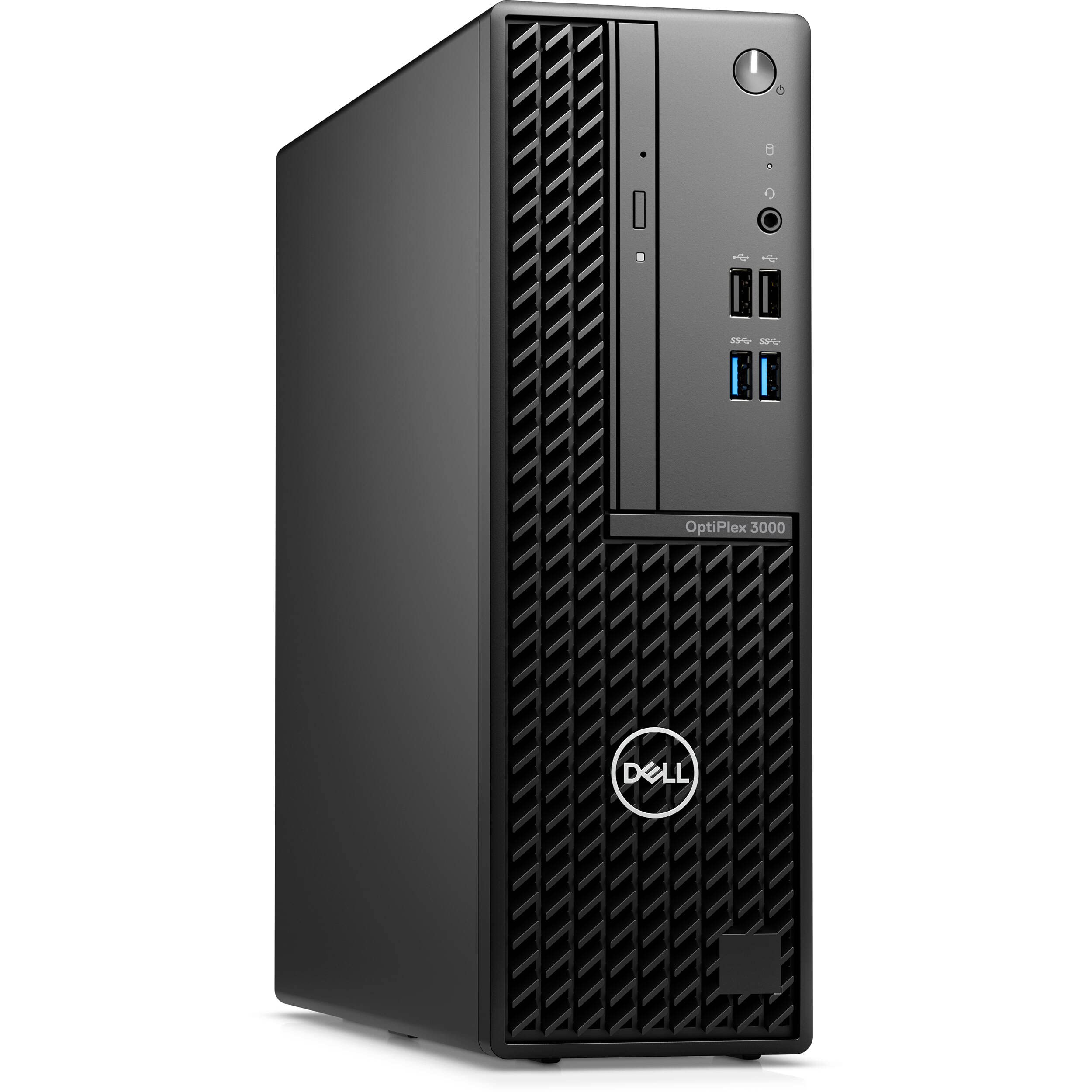 Dell OptiPlex 3000 SFF Small Form Factor Desktop Computer - 12th Gen Intel Core i3-12100 4-Core up to 4.3 GHz CPU, 32GB RAM, 4TB NVMe SSD + 1TB HDD, Intel UHD Graphics 730, DVD-RW, Windows 11 Pro