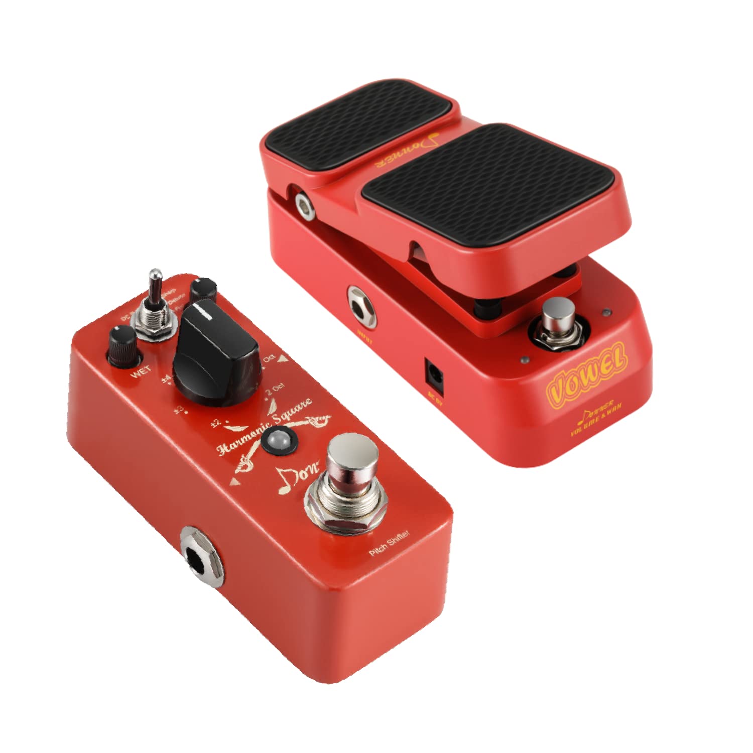 Donner Octave Guitar Pedal& Wah Pedal