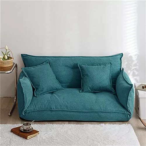 JYDQM 5 Position Adjustable Lazy Sofa Furniture Living Room Reclining Folding Sofa Couch Floor Sofa Bed
