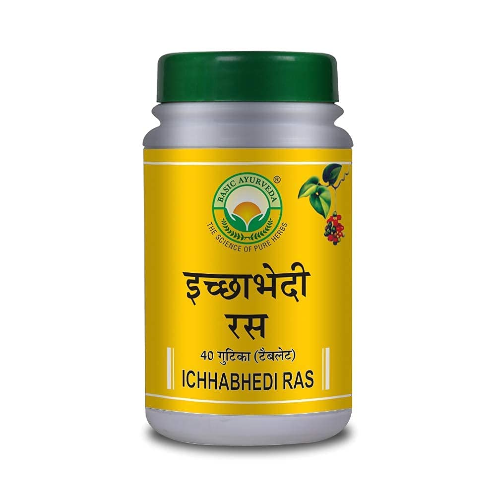 Honoly Basic Ayurveda Ichhabhedi Ras (40 Tablet)