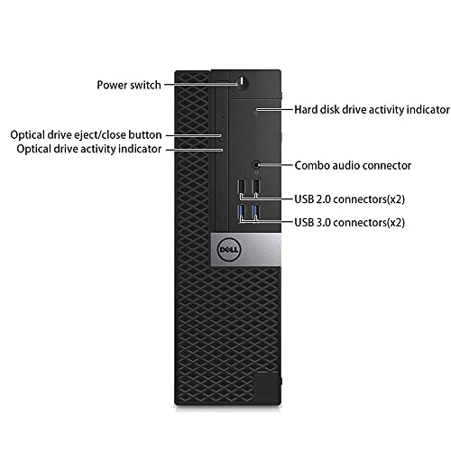 Dell OptiPlex 5040 SFF Desktop Computer Intel PC Quad Core i7-6700 3.40GHz up to 4.0GHz 16GB Ram 512GB NVMe M.2 SSD Built-in WiFi & Bluetooth HDMI Wireless Keyboard and Mouse Windows 10 Pro (Renewed)