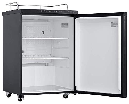 EdgeStar BR3002SS 24 Inch Wide Kegerator Conversion Refrigerator for Full Size Keg - Stainless Steel