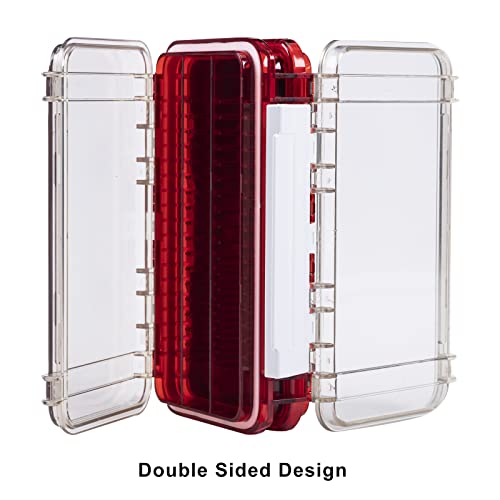 Goture Fishing Tackle Box - Placing Bait Plastic Small Case for Outdoor Tackle Box Organizer Waterproof Portable Storage Container