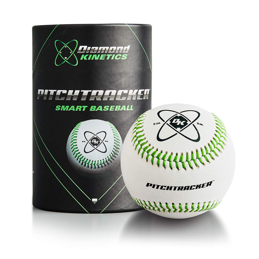Diamond Kinetics PitchTracker Baseball Smart Ball, 14-Day Premium Subscription Included