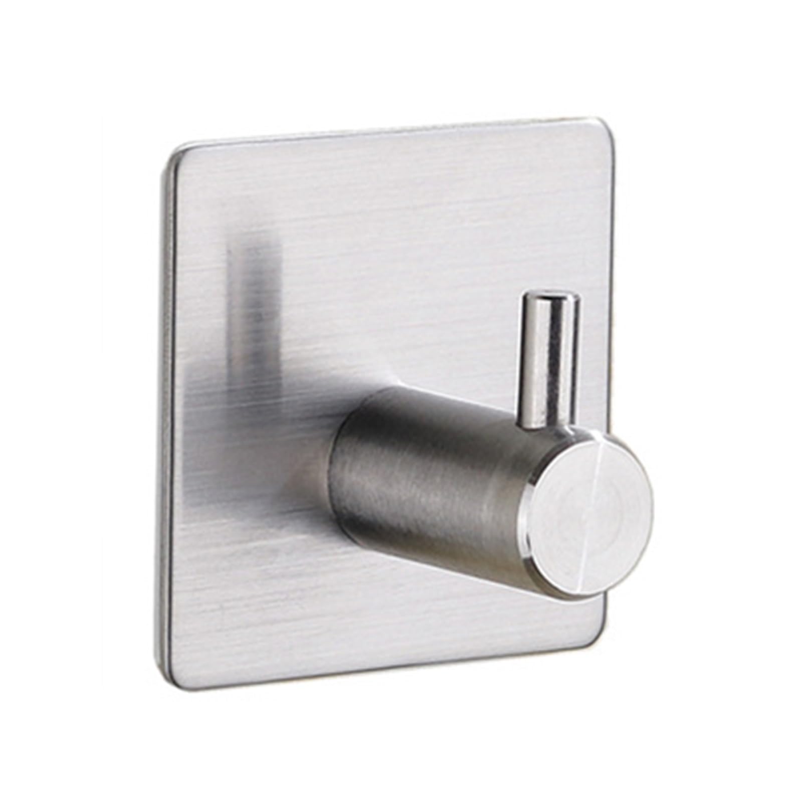 LCBLRO 2pcs 304 Hook Wall Hook Towel Hook Fit Fit for Bathroom Stainless Steel Coat Hook Rustproof Hook Hanger Fit Fit for Kitchen Hardware(Silver E)
