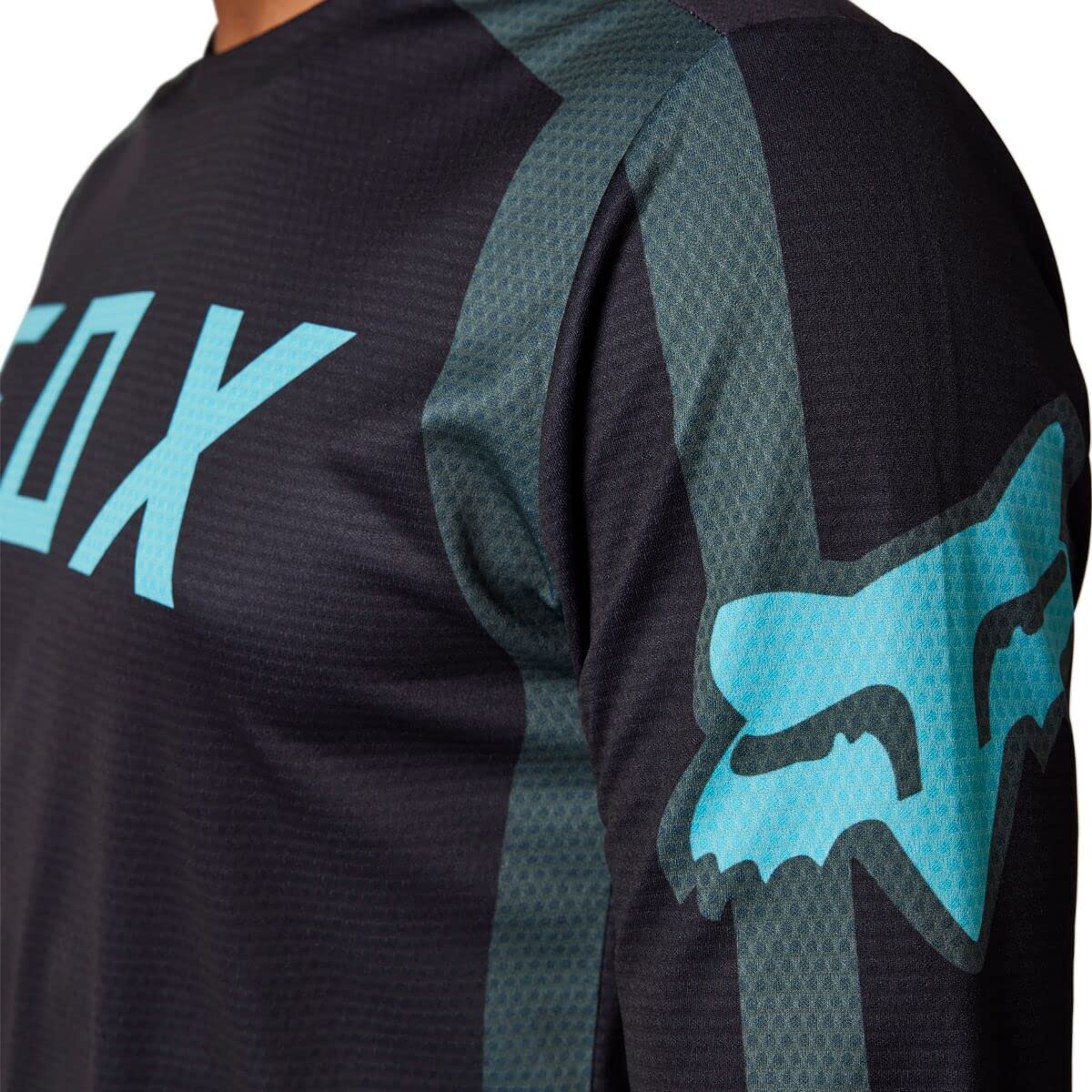 Fox Racing Defend Long-Sleeve Jersey - Men's Race Emerald, XL