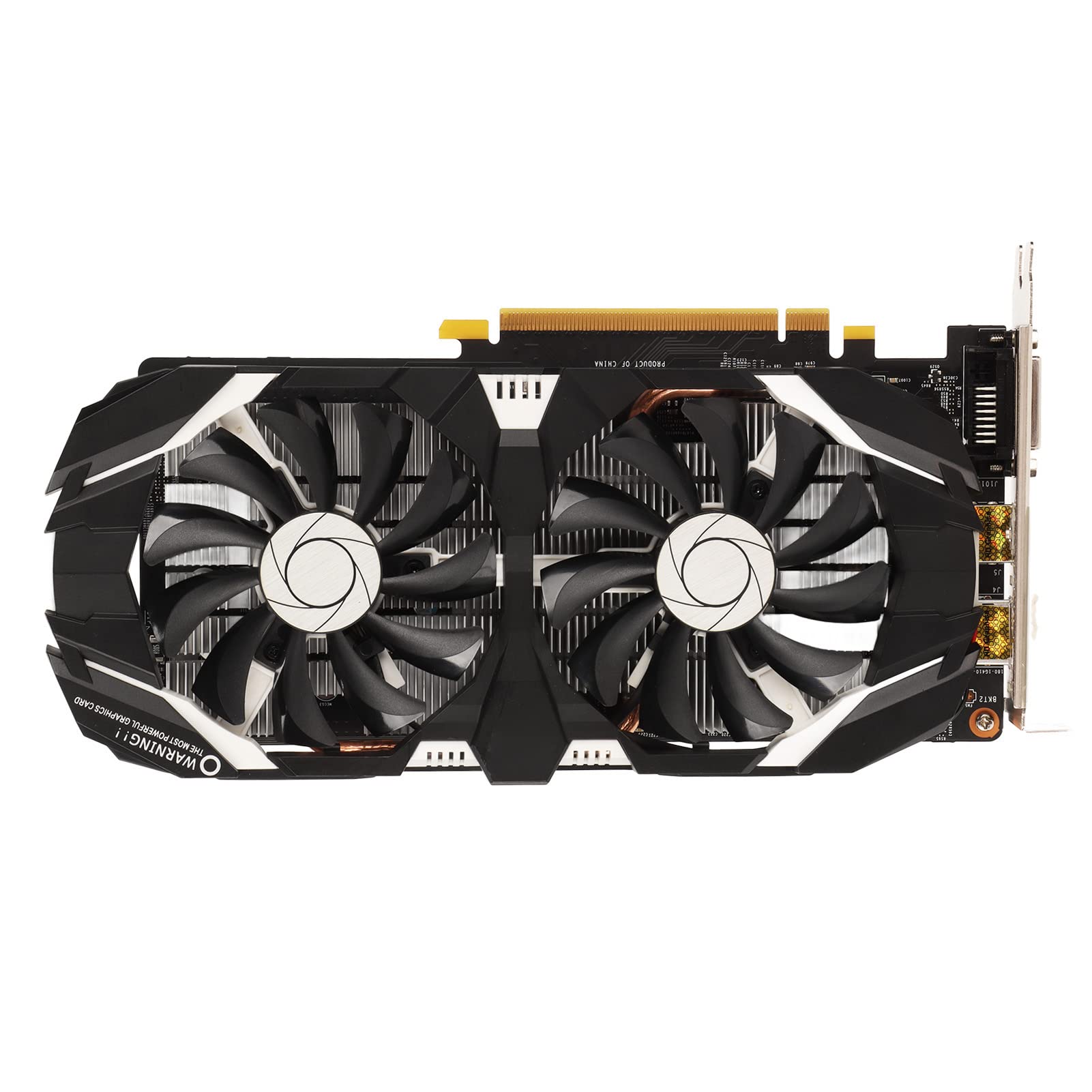GOWENIC GTX 1060 Graphics Card, 6GB/5GB/3GB GDDR5 Gaming Graphics Card 192bit 4K HDR 8008MHz Memory Frequency, HDMI DVI DP Interface, Dual Fans(6GB)