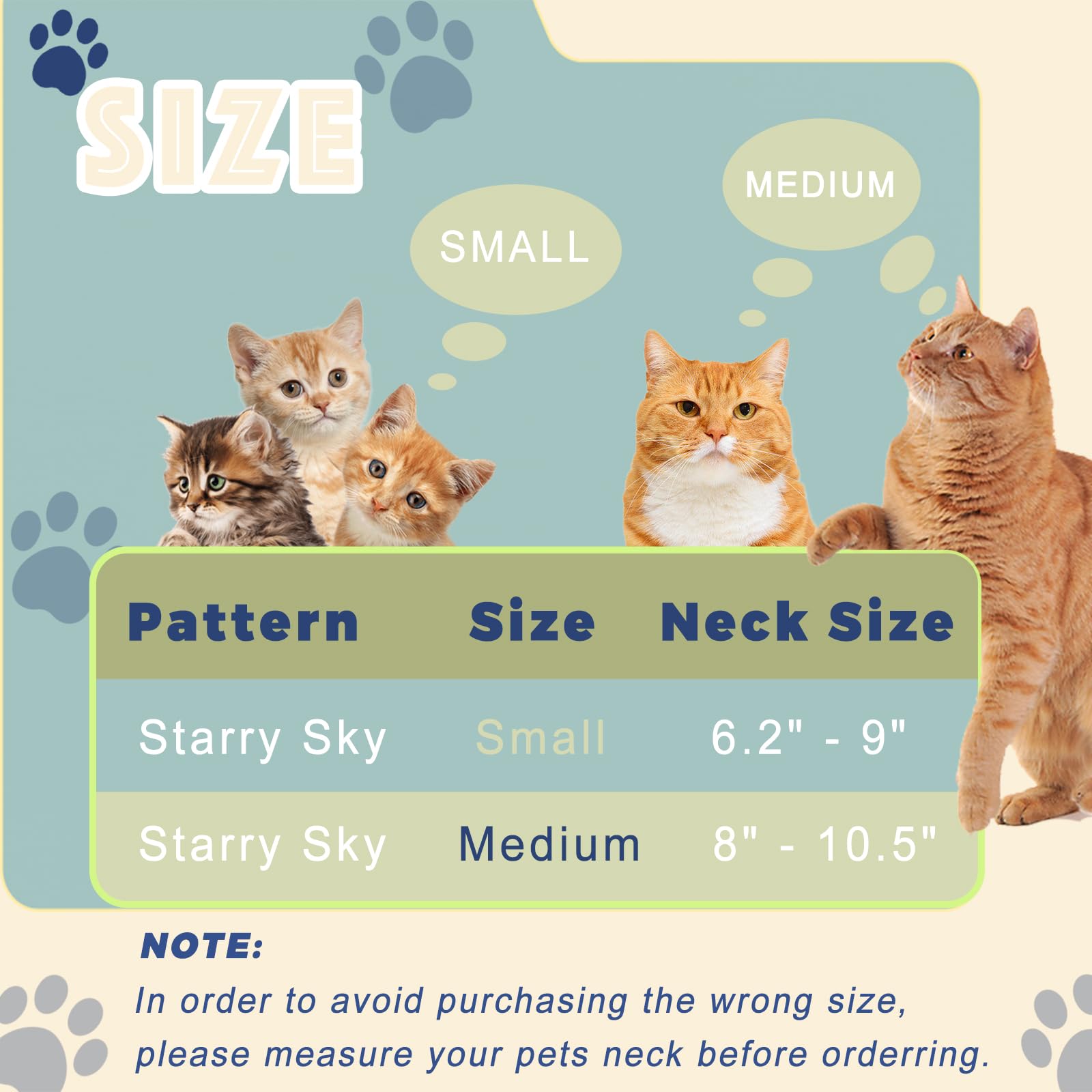 Mechpia Cat Cone Collar Soft, Cat Recovery Collar to Stop Licking, Protective Cat Neck Cone After Surgery for Small Medium Cats Kittens