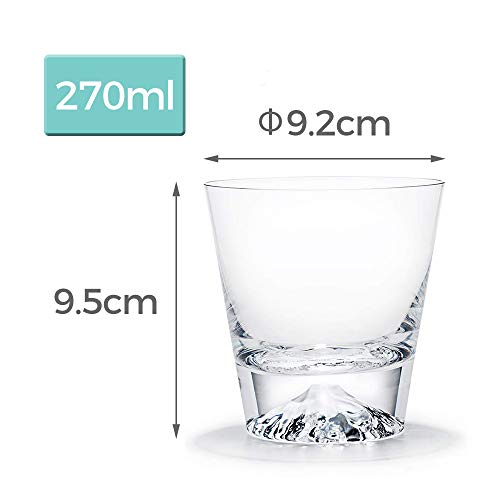 Fuji Glass Fujisan Glass Rock Glass TG15-015-R