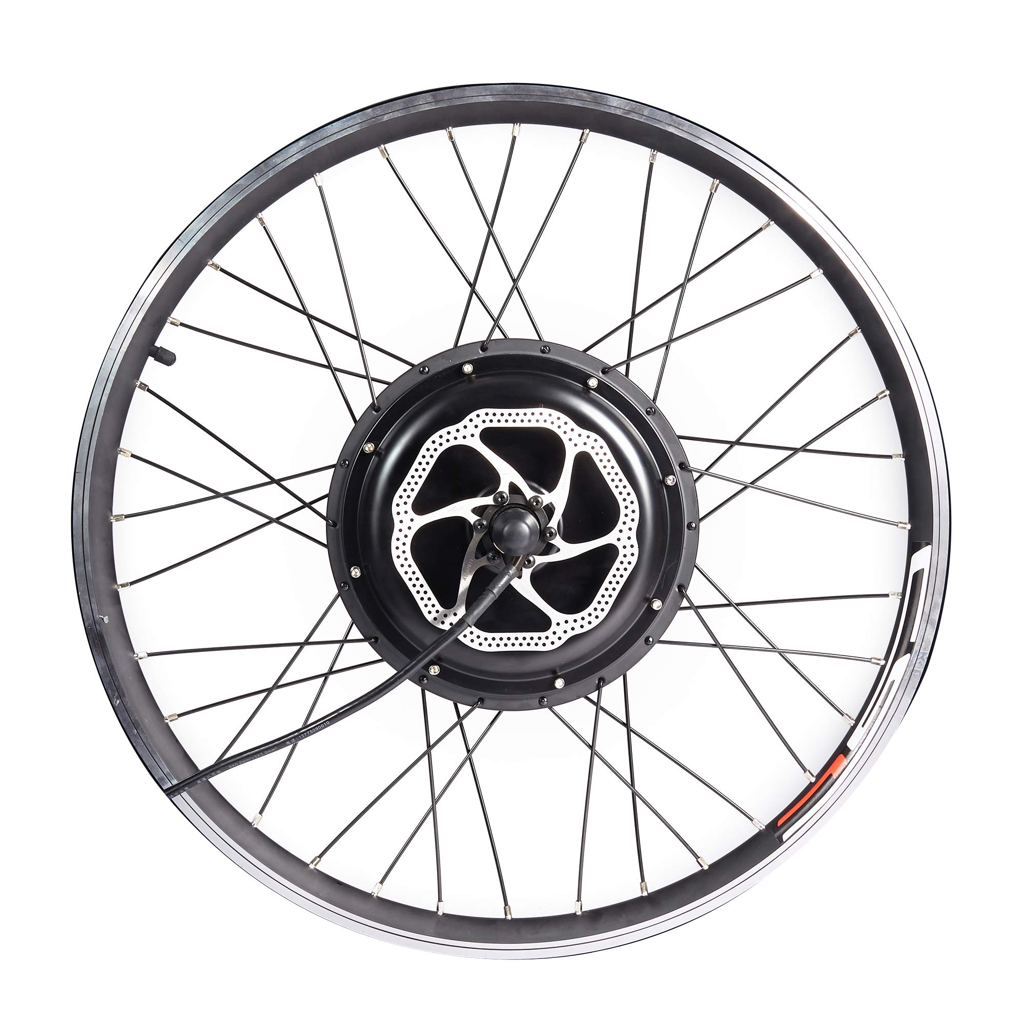 CSCbike MTB E-Bike Conversion Kit 36V 48V Mountain Electric Bicycle Rear Wheel Conversion Parts with SW900 Display Controller PAS Brake Lever(48v1000w, 29in(700c))