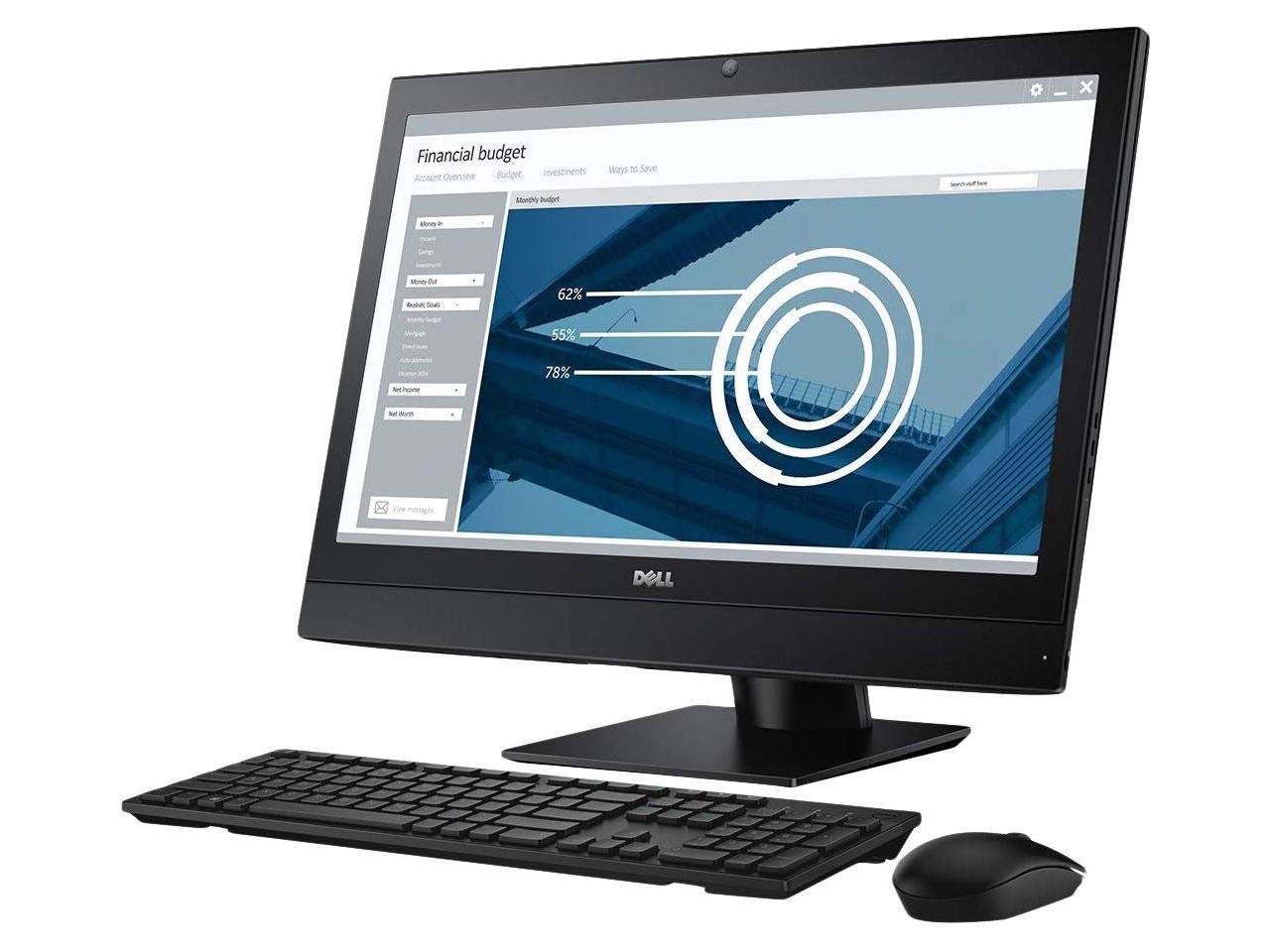 Dell OptiPlex 7440 AIO 24 FHD Screen All-in-One Computer Quad Core i7 6700 3.40GHz, 8GB Ram 512GB SSD, Windows 10 Pro 64-bit, WiFi, Webcam (Renewed)