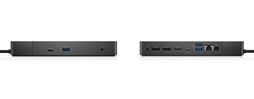 Dell WD19 130W Docking Station (with 90W Power Delivery) USB-C, HDMI, Dual DisplayPort, black
