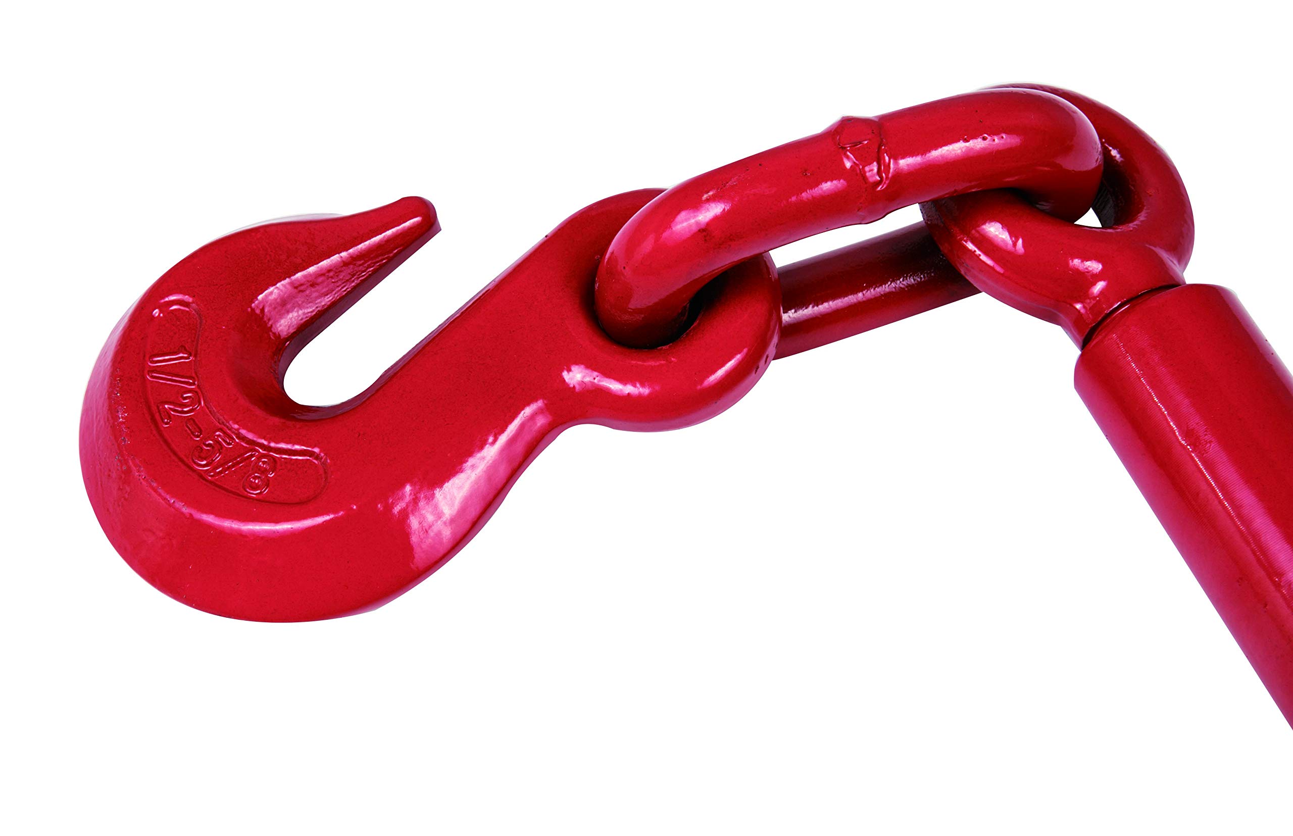 Eisen EI004 4 Pack Ratchet Load Binders 1/2-5/8 for Chain Binders Tie Down, Heavy Duty Load Binders Cargo Flatbed Trailers