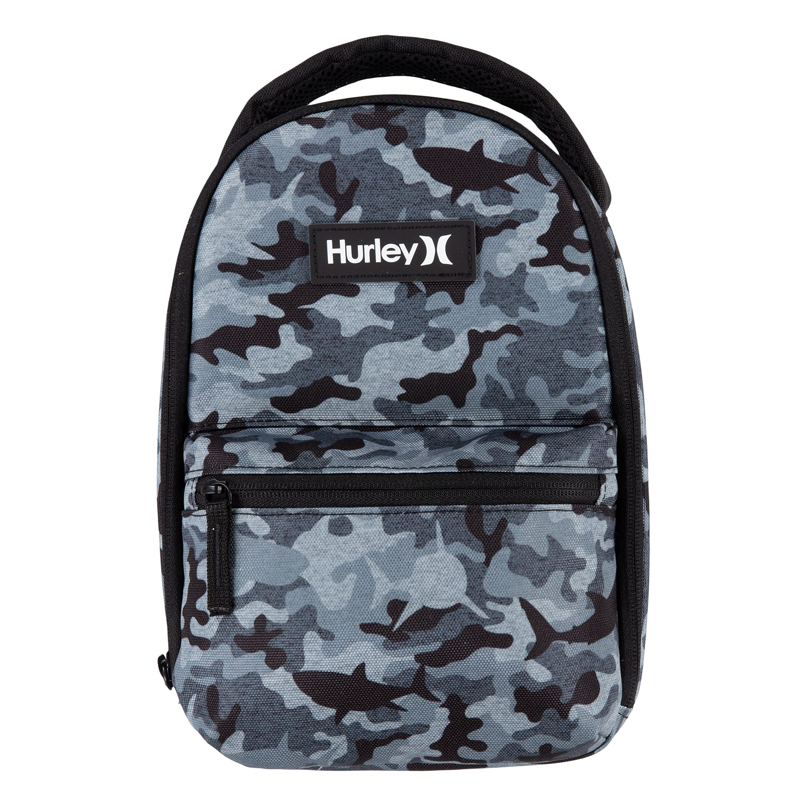 Hurley Men's Insulated Lunch Tote Bag, Grey Gamo, O/S