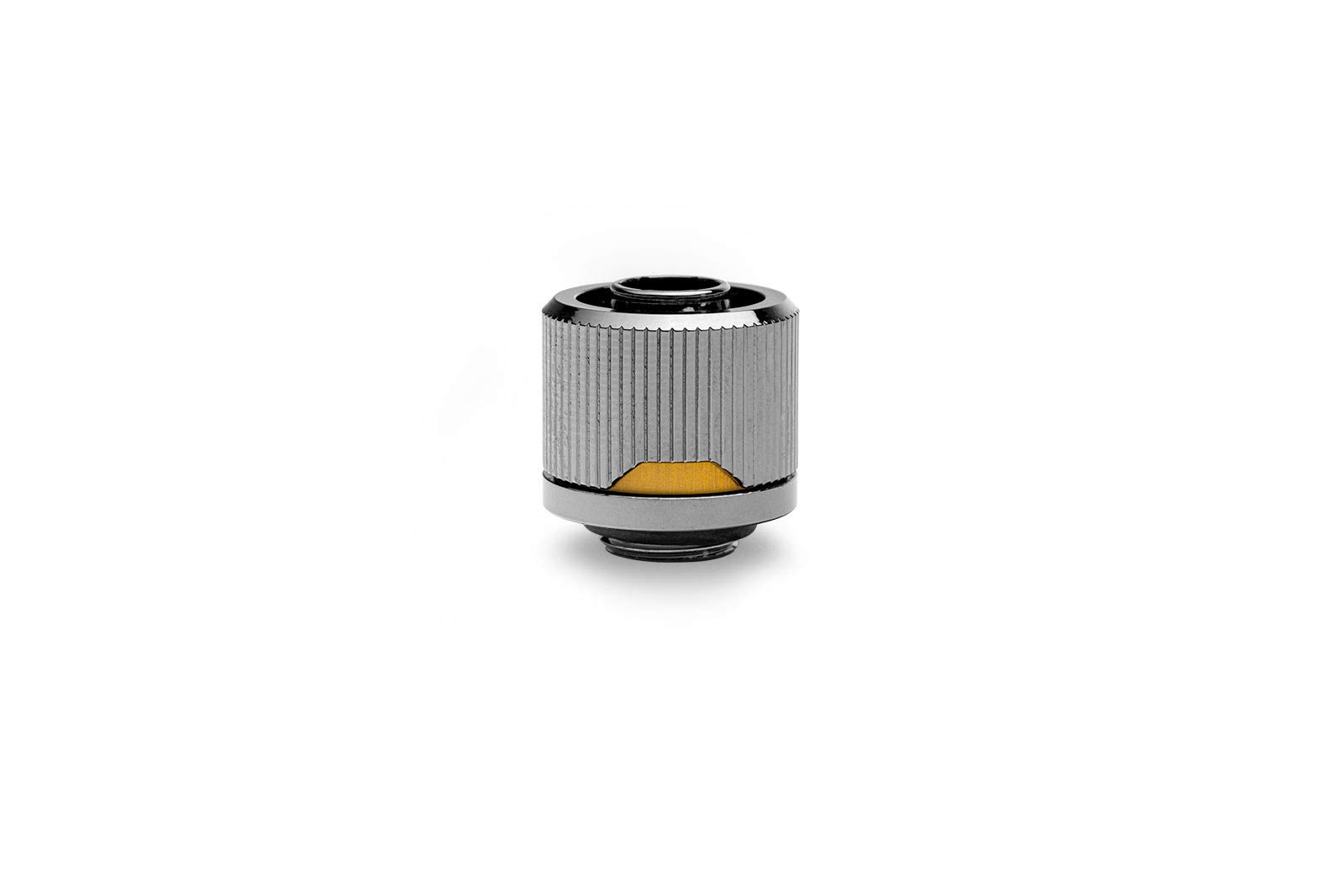 EKWB EK-Quantum Torque STC-10/16 Compression Fitting for Soft Tubing, 10/16mm (3/8" ID, 5/8" OD), Black Nickel, 4-pack
