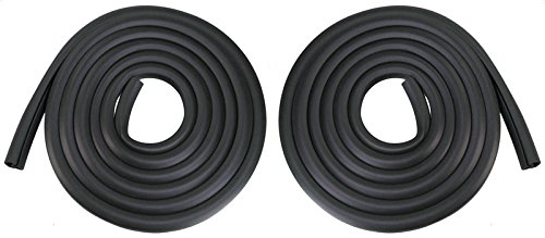 Door Seals Rubber Weatherstrip Pair Set for Ford Bronco F100 F150 F250 F350