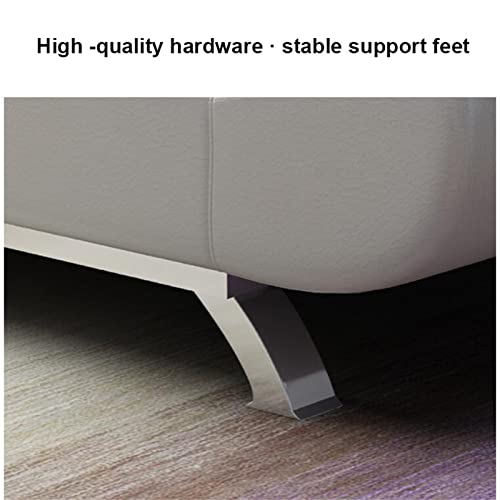 JHKZUDG Folding Convertible Sofa Bed,Leather Fabric Couch Bed, Large Storage Sofa Bed for Living Room,3 Inclining Positions Adjustable Sofa Bed,for Living Room Bedroom,Green