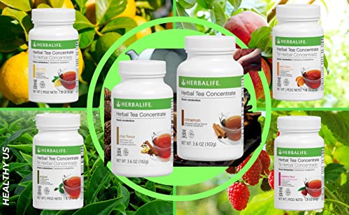 Herbalife TEAPACK Herbal Tea Concentrate: Lemon Flavor 30 Packets (1.7g), Boosts Metabolism, On The Go, Natural Flavor, No Artificial Sweeteners, Gluten-Free
