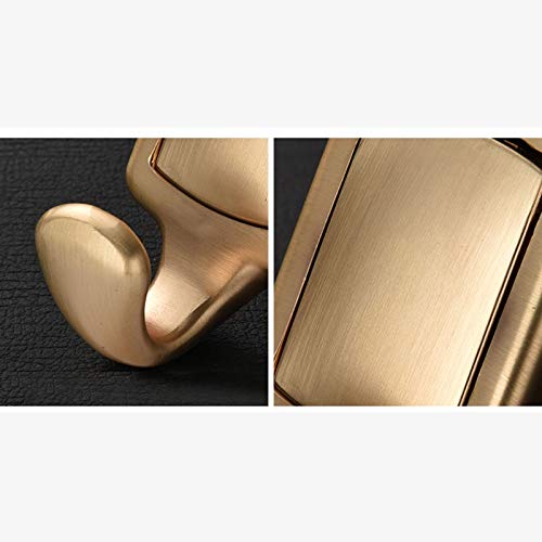 GOOFFY Door Metal Hooks for Hanging Clothes Hook Wardrobe Wall Hanging Wall Door Single Hook Living Room Simple Hook Free Punch Hanger
