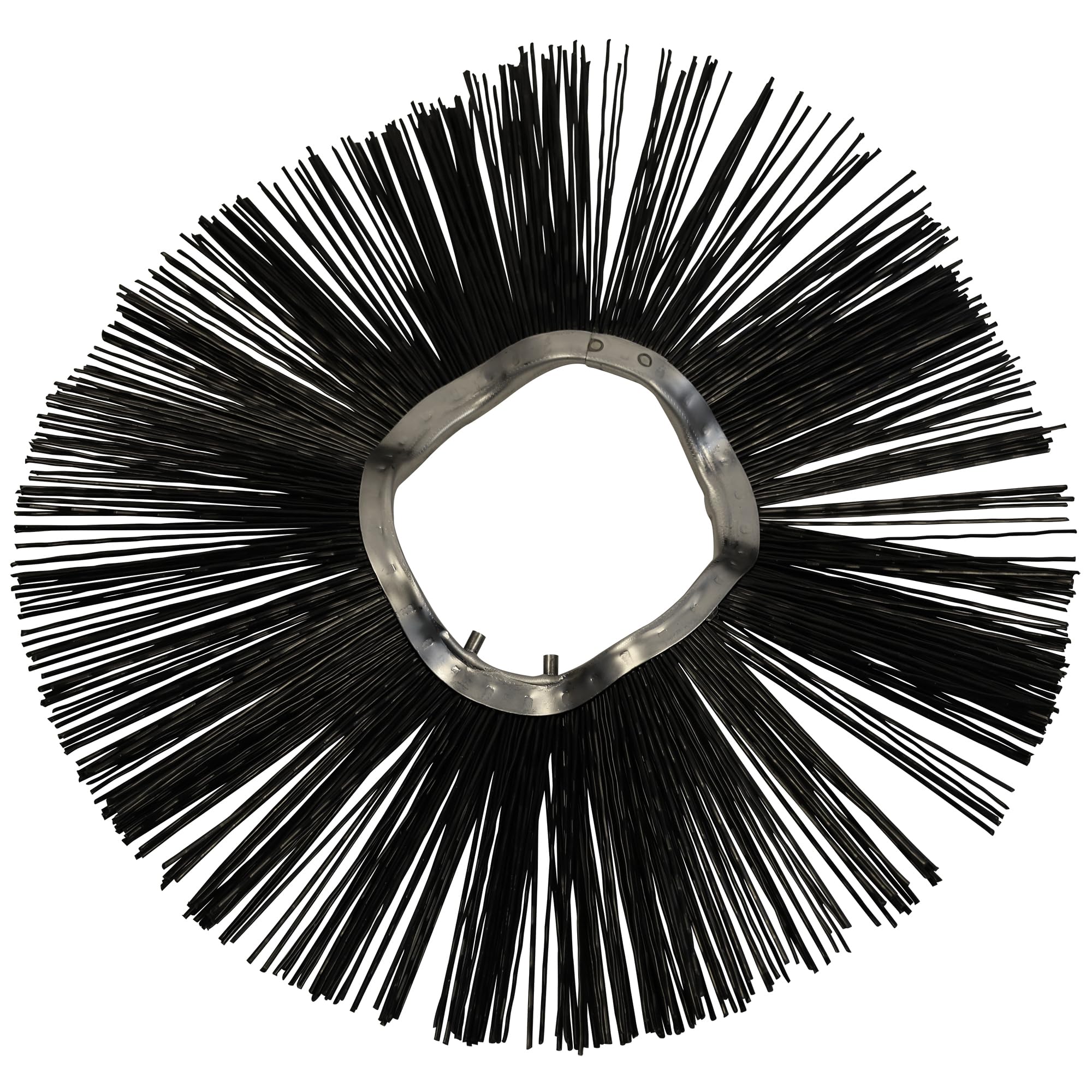MB Replacement Brush for Bobcat 72 Inch Bucket Sweeper Refill Kit 21 x 6 3-8 Inch Convoluted Brush Sections (Poly)