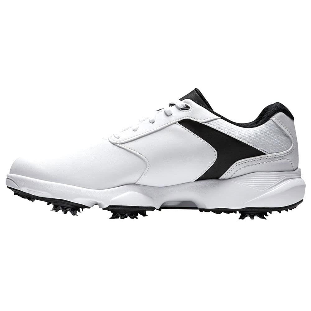 FootJoy Men's eComfort Previous Season Style Golf Shoe, White, 10.5
