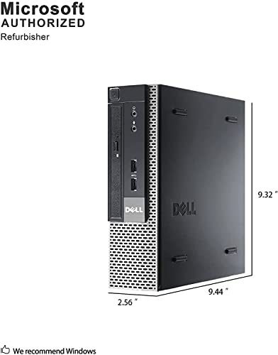 Dell Optiplex 9020 USFF PC, Intel Core i5-4570S, 16GB Ram, 512GB SSD WiFi, DVD-RW, 24 LCD, Windows 10 Pro (Renewed)