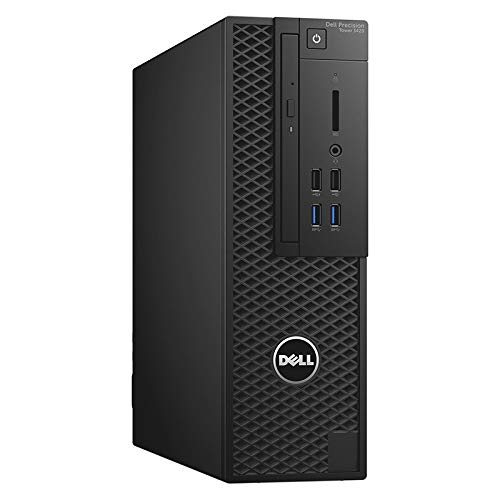 Dell Precision 3420 SFF Workstation - Intel Core i7-6700 3.4GHz 4 Core Processor, 64GB DDR4 Memory, 1TB HDD, Nvidia Quadro K620 Graphics Card, Windows 10 Pro. (Renewed)
