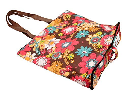 Fab Girl Foldable Tote Bags – Eco-Friendly Shoulder Tote – Reusable Tote Bag or Mom Bag – Multifunctional Utility Tote – Ideal Gift Tote Bag - Someone Special Multicolored Tote Bag, 16x15”