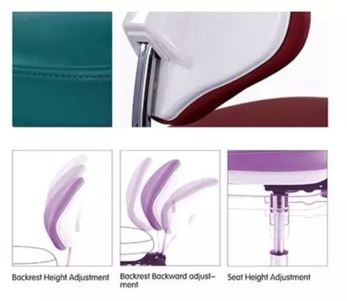 Medical Dental Dentist's Chair Doctor's Stool AD500-1 Mobile Chair(1 Set)
