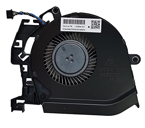 GPU Cooling Fan for HP HP Zbook 15 G5, DC 5V, 0.5A, 4PIN,Compaitible L30894-001, 4 PIN