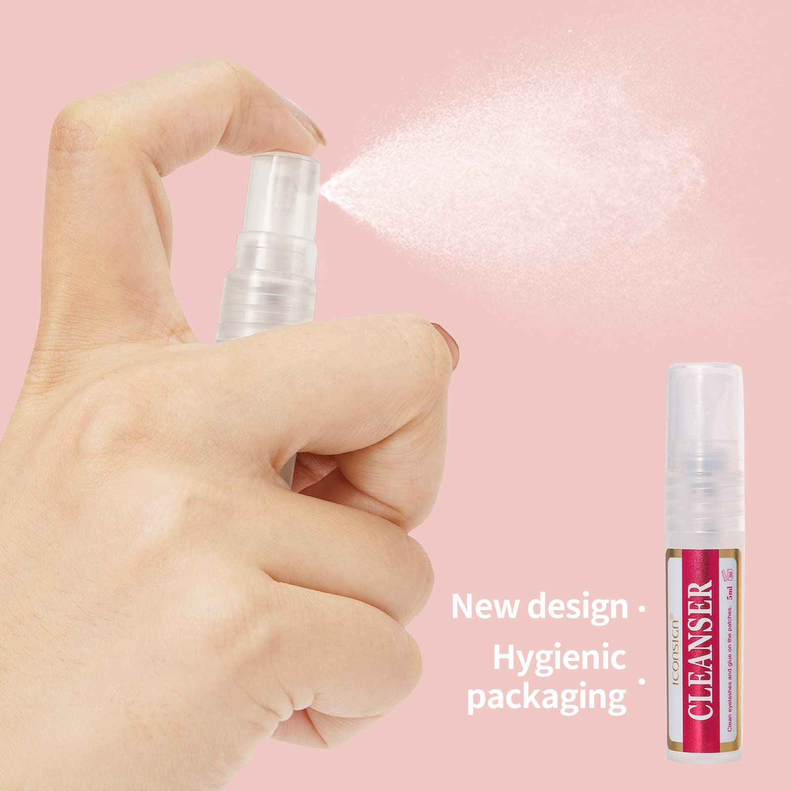 Lash Lift Kit, ICONSIGN Eyelash Perm Kit Professional Salon Result Create Curling Eyelashes Look Lasts 8 Weeks, Suitable for Salon & Home Use