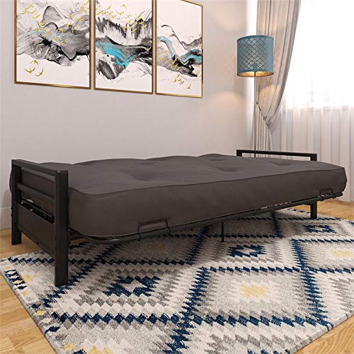 DHP Mabel Metal Futon Frame in Black