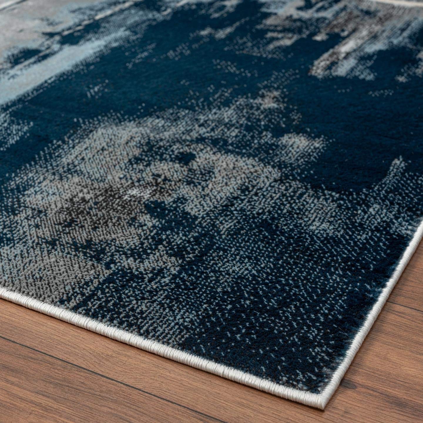 LUXE WEAVERS Olimpia Collection 6623 Ivory 8x10 Modern Abstract Area Rug