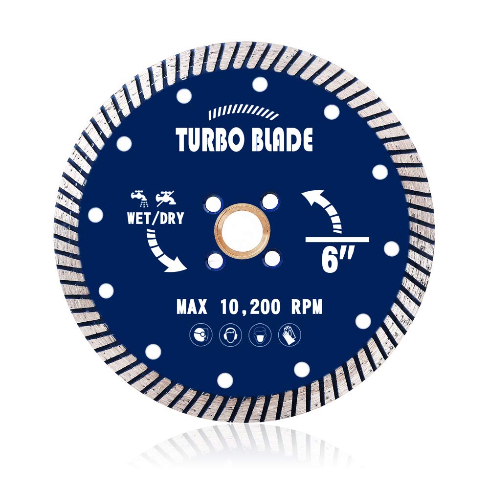 Diamond Granite Blade 6 inch Diamond Blade for Tile Granite Marble (6")