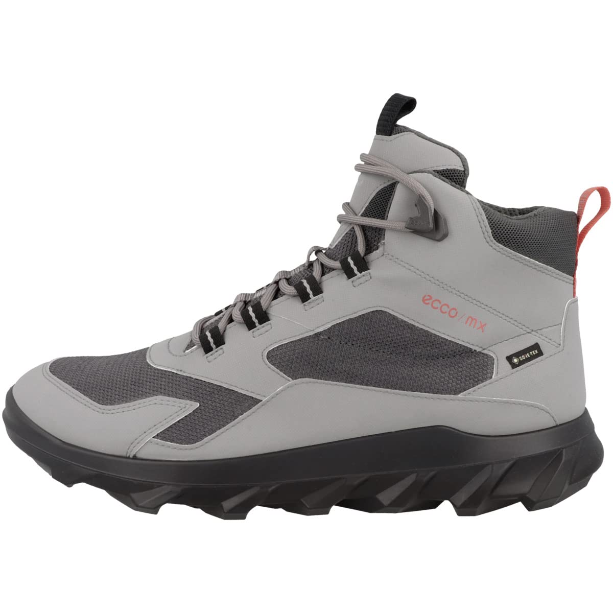 Ecco Men's MX Mid Gore-TEX Ankle Boot, Steel/Magnet, 11-11.5