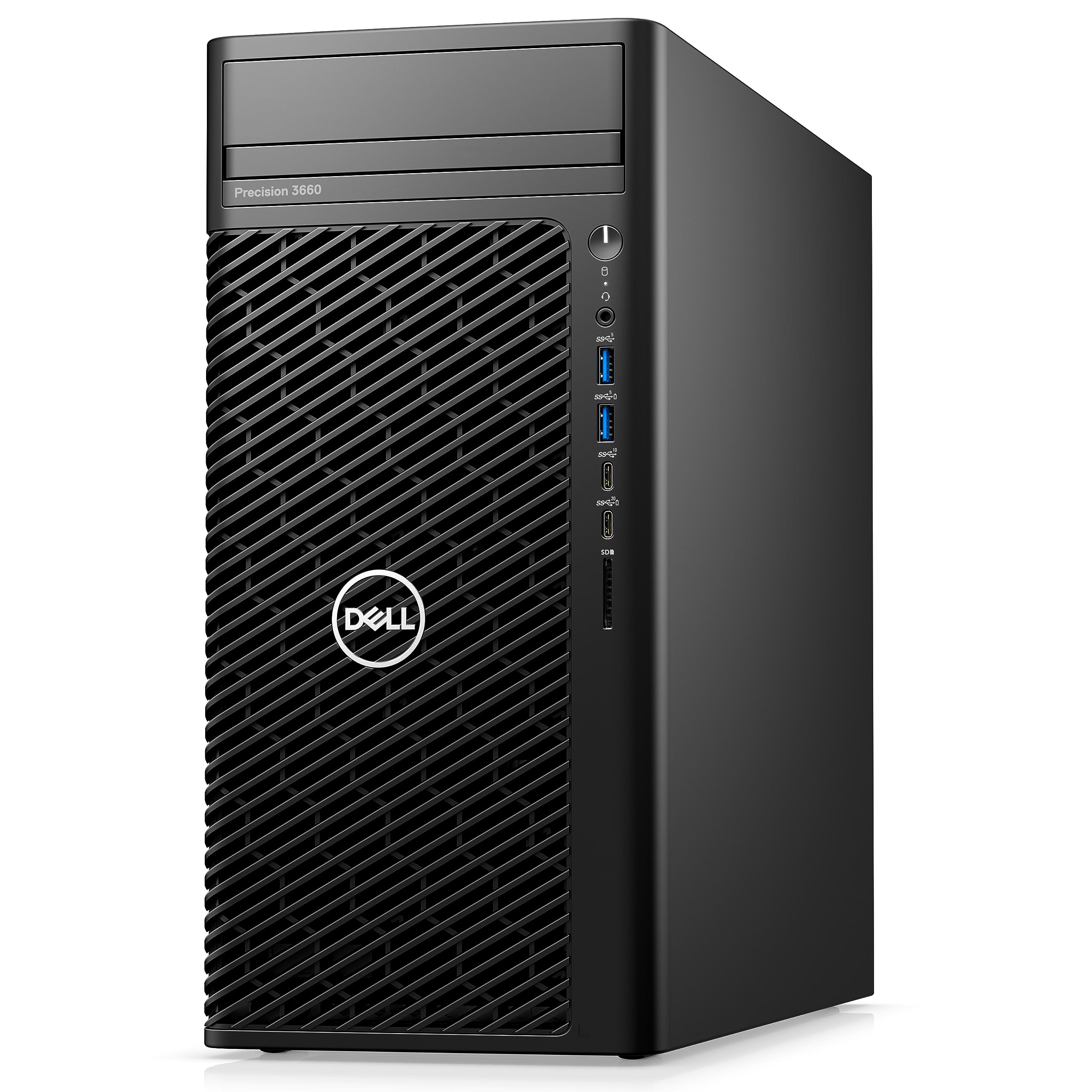 Dell 2023 Precision 3660 Tower Workstation Business Desktop Computer, 12th Gen Intel 12-Core i7-12700, 32GB DDR5 RAM, 2TB PCIe SSD + 2TB HDD, WiFi Adapter, Ethernet, Keyboard & Mouse, Windows 11 Pro