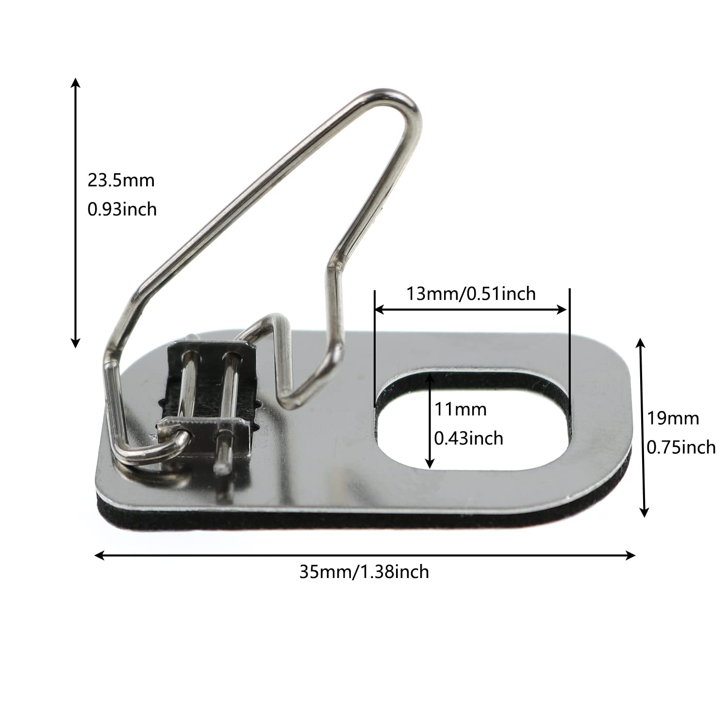 E-outstanding Arrow Rest 3.5 x 2.4 x 1.9cm Double Steel Wire Arrow Rest Archery Tool for Outdoor Archery Hunting Shooting