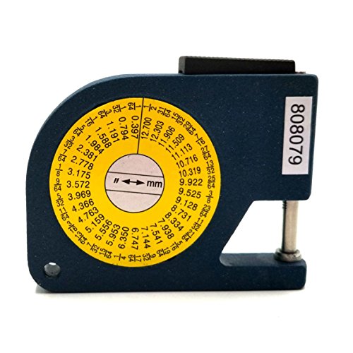 HFS (R) Thickness GAGE DIAL Micrometer Caliper Scope Sheet Paper (0.5"x0.001" Mechanical)