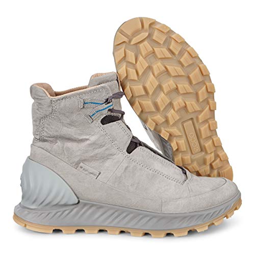 ECCO mens Exostrike Mid Dyneema Hiking Boot, Wild Dove Nubuck, 9-9.5 US