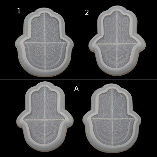Jewelry Tray Hand Mold Storage Plate Dish Resin Hand Epoxy Silicone Resin Molds for and Craft Supply Tool Silicone Molds for Soaps Square