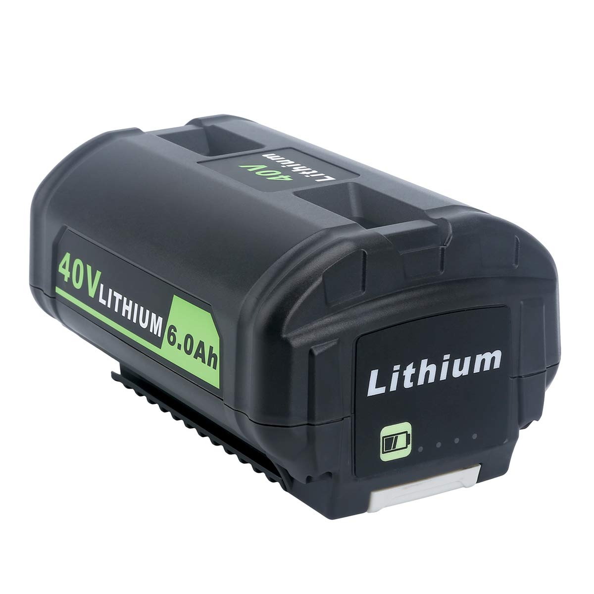 ELEFLY 40V 6.0Ah OP4050A Replacement for Ryobi 40V Lithium Battery OP4015 OP4026 OP40201 OP40261 OP4030 OP4040 OP40401 OP4050 OP40501 OP40601 40 Volt Cordless Tool Battery