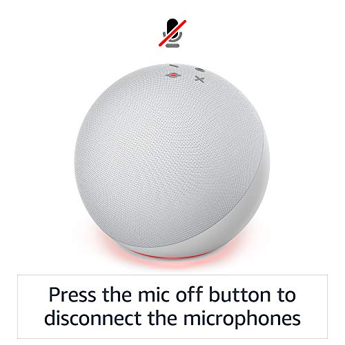 Echo (4th Gen) - Glacier White - bundle with Amazon Smart Plug